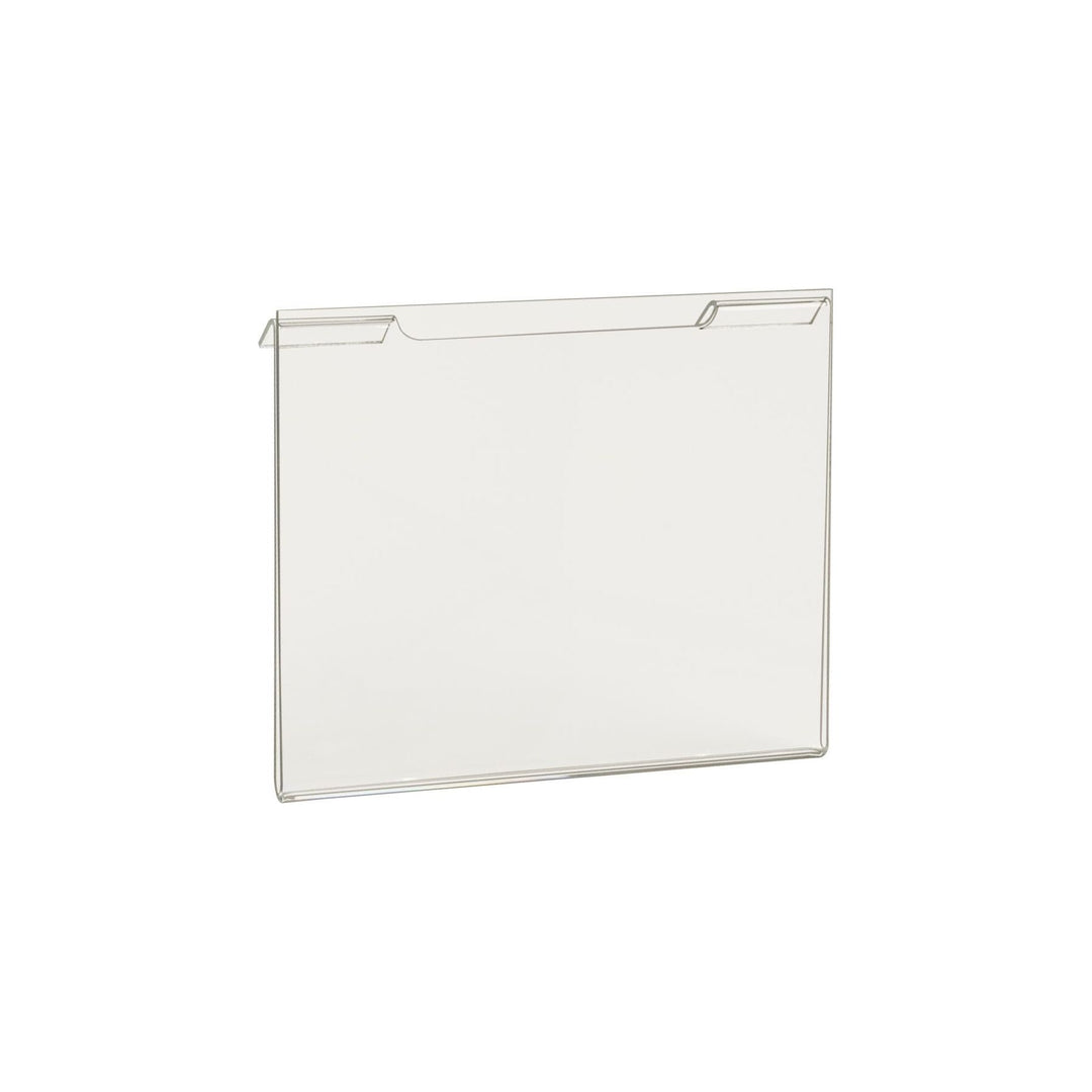 Acrylic Sign Holders to fit Slatwall and Gridwall – ExecuSystems